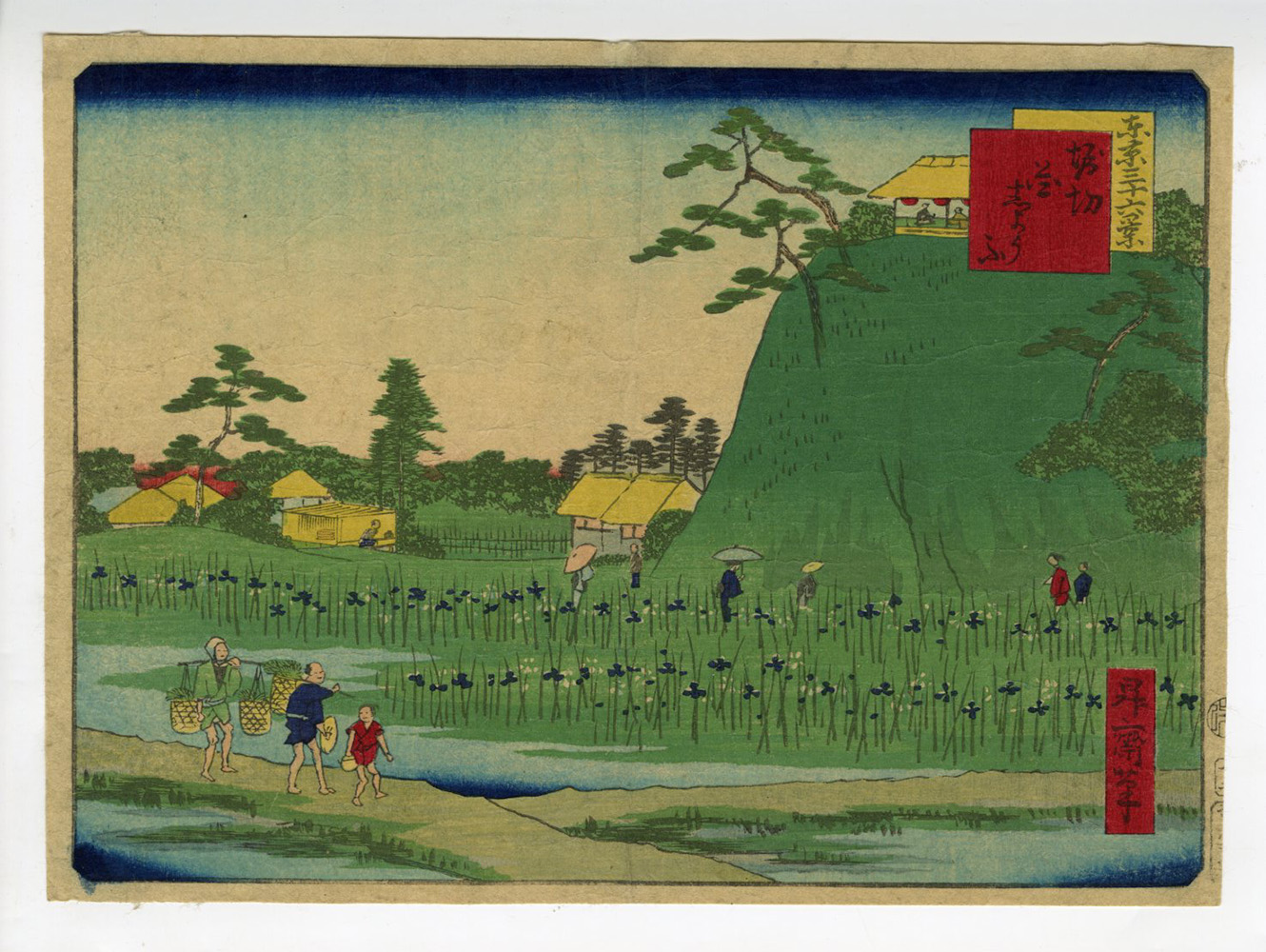 Ikkei - Thirty-six Views of Tokyo, no.12 - Ukiyo-e - Ukiyoe Gallery SHUKADO