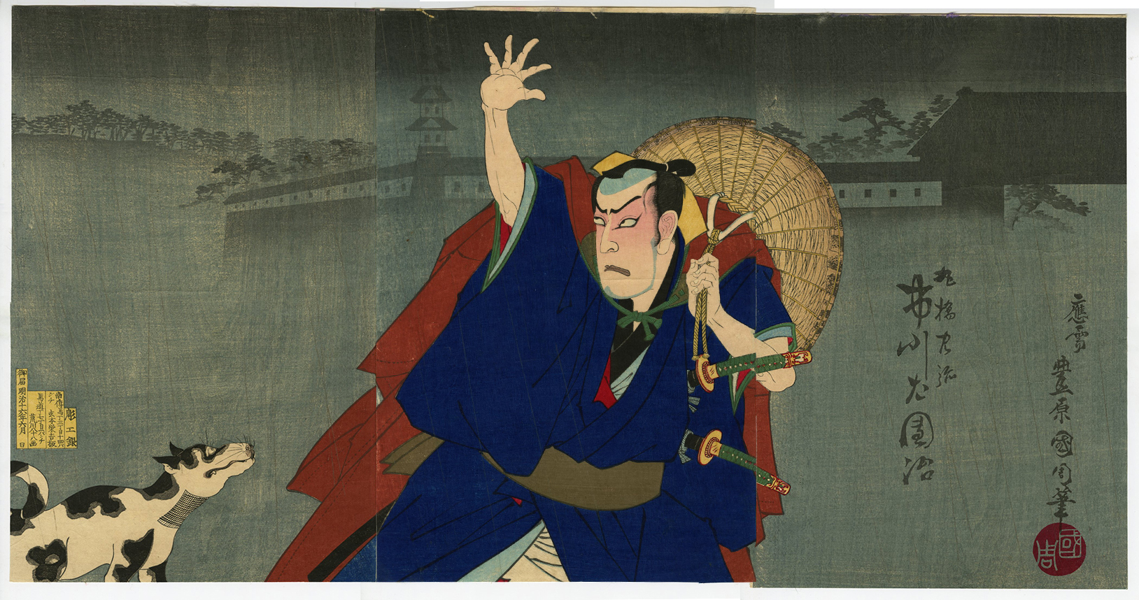 Kunichika - Yakusha-e - Ukiyo-e - Ukiyoe Gallery SHUKADO